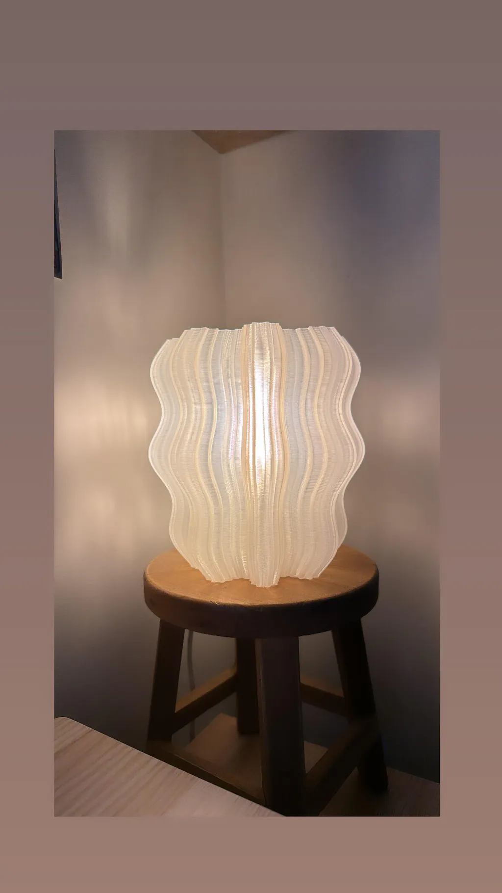 Mini Wavy Lamp | Seconds – Wooj Design