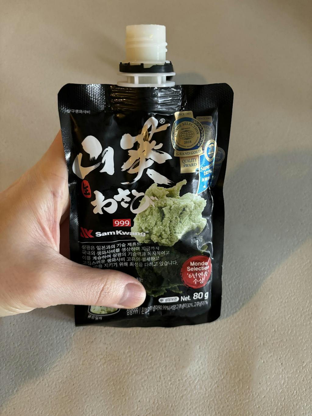 [Samkwang 999] Wasabi 80g | Wooltari