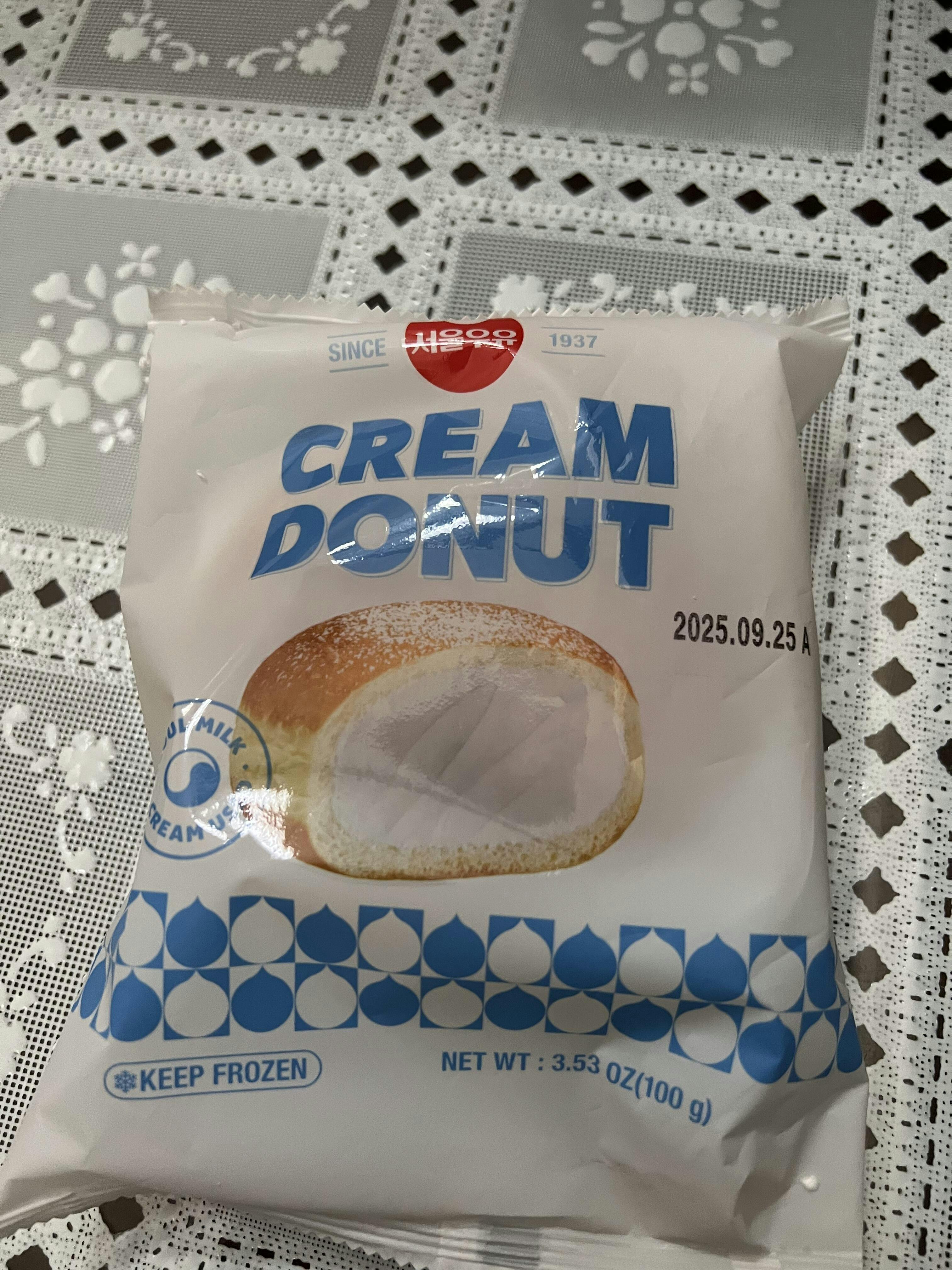 Seoul Milk Cream Donut | Wooltari