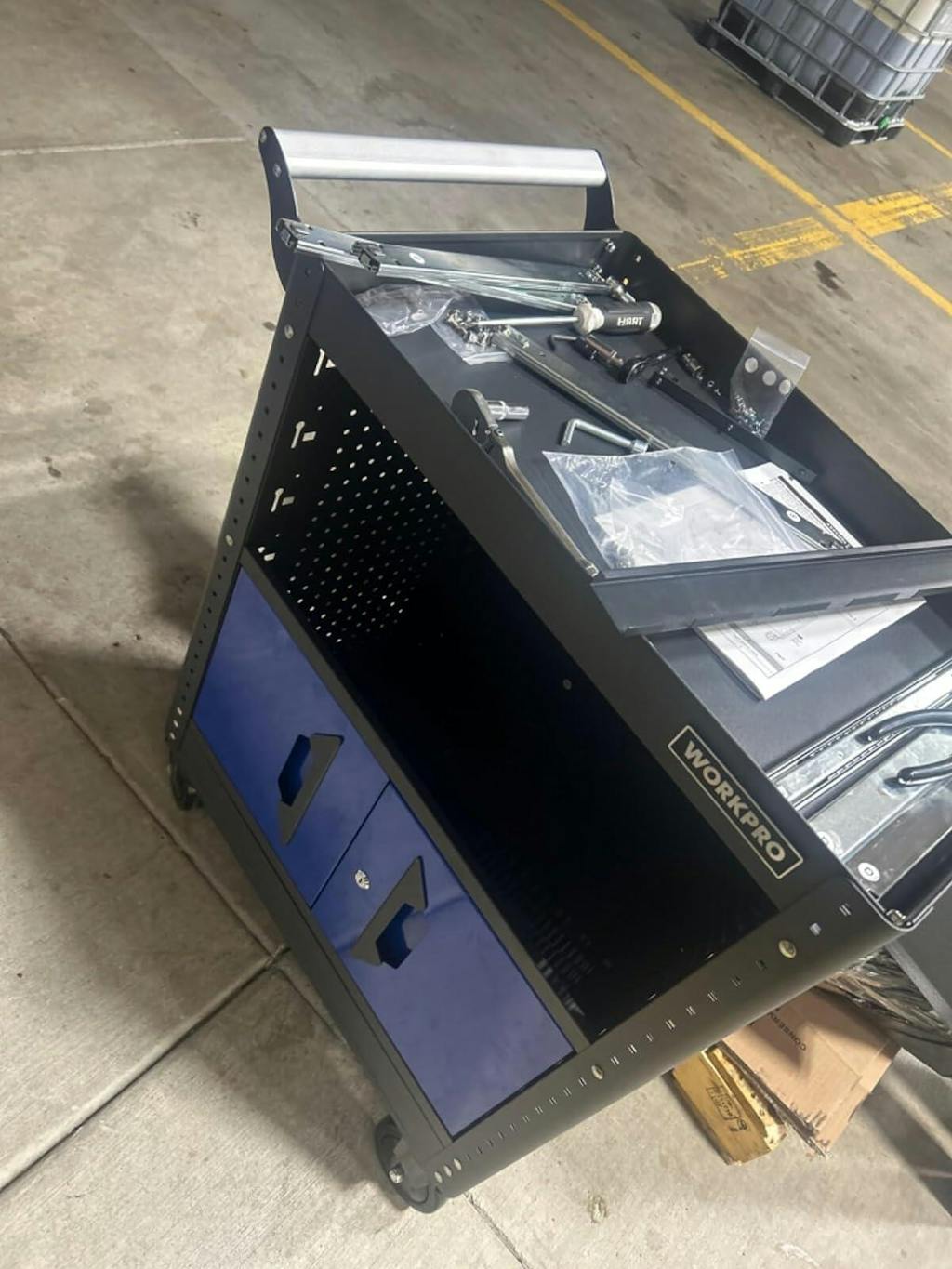 WORKPRO 27.5 Inch 3-Drawer Rolling Tool Chest with Wheels