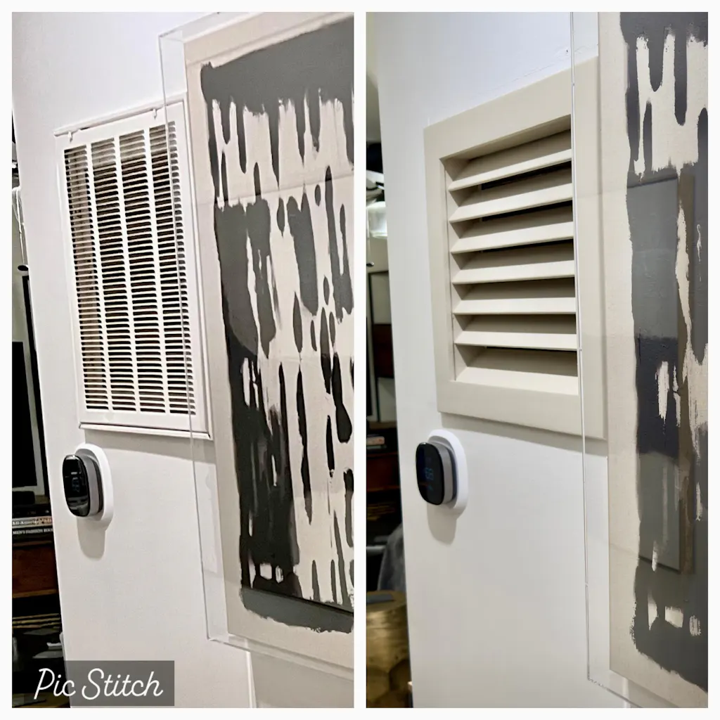 Decorative Wood Paint-Ready A/C Return Vent Covers - Worth Home Products