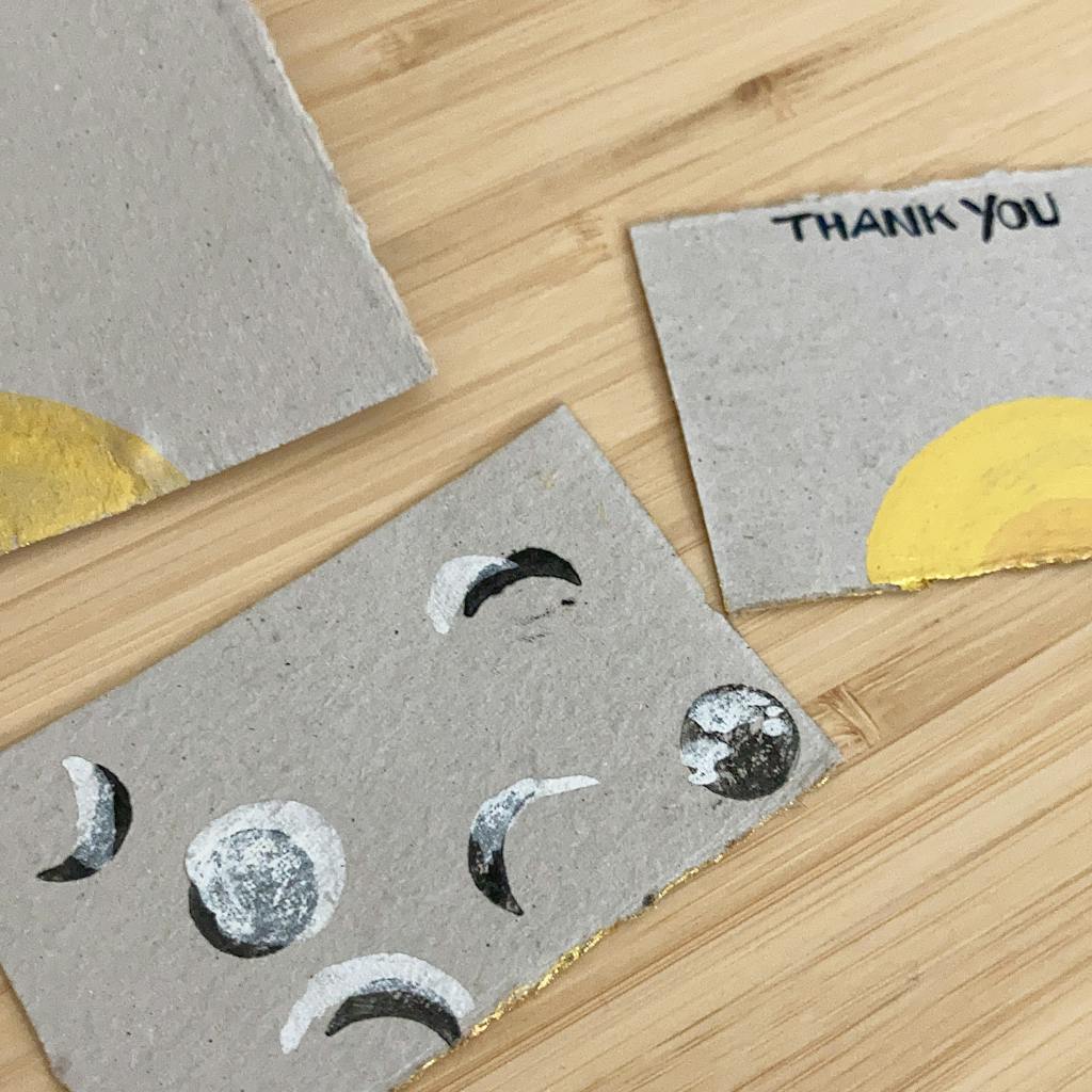 Moon Phases Rubber Stamp Set – Worthwhile Paper