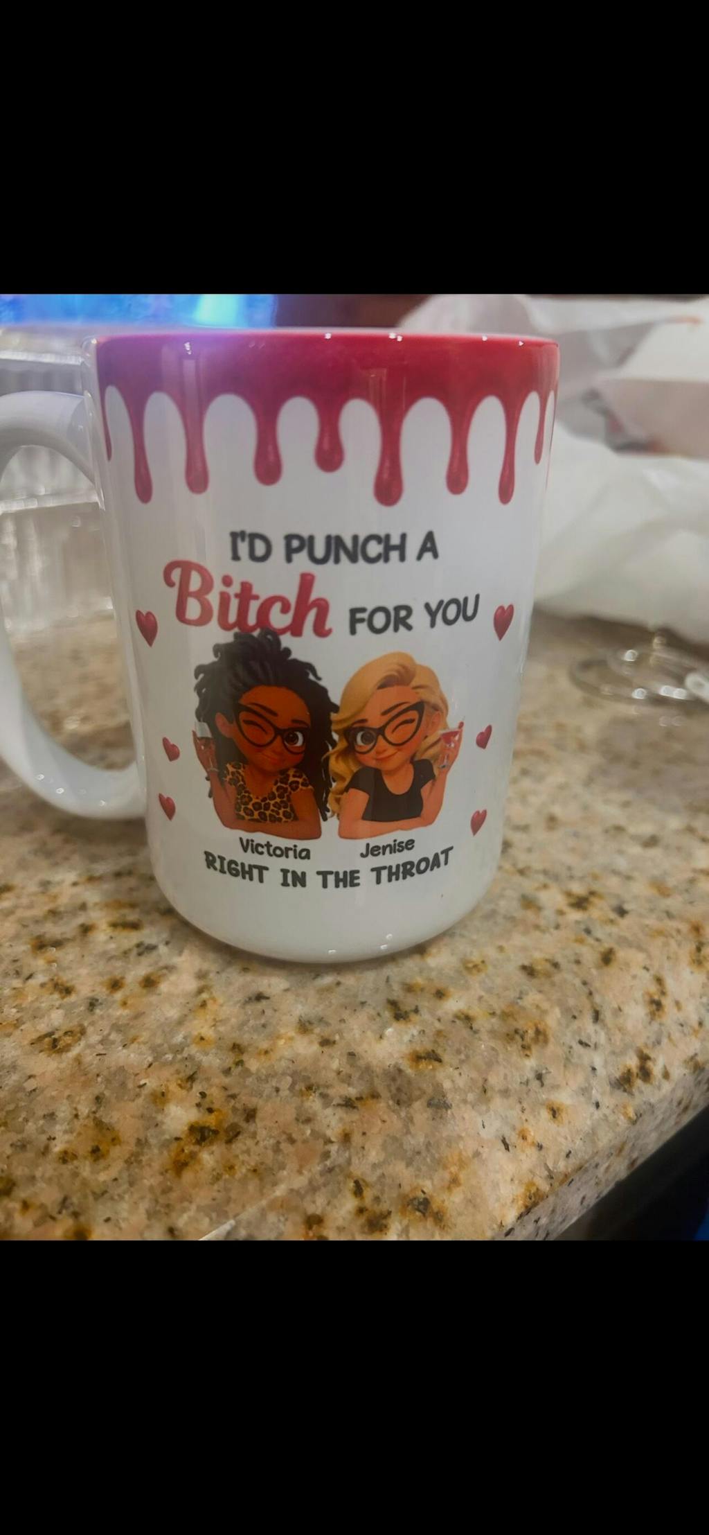 Personalized friends mug - Wishing You A Fantastic Birthday ...