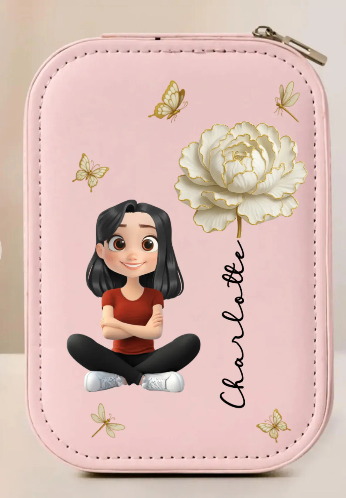 Personalized Custom Jewelry Box - Blooming Soul With Photo ...