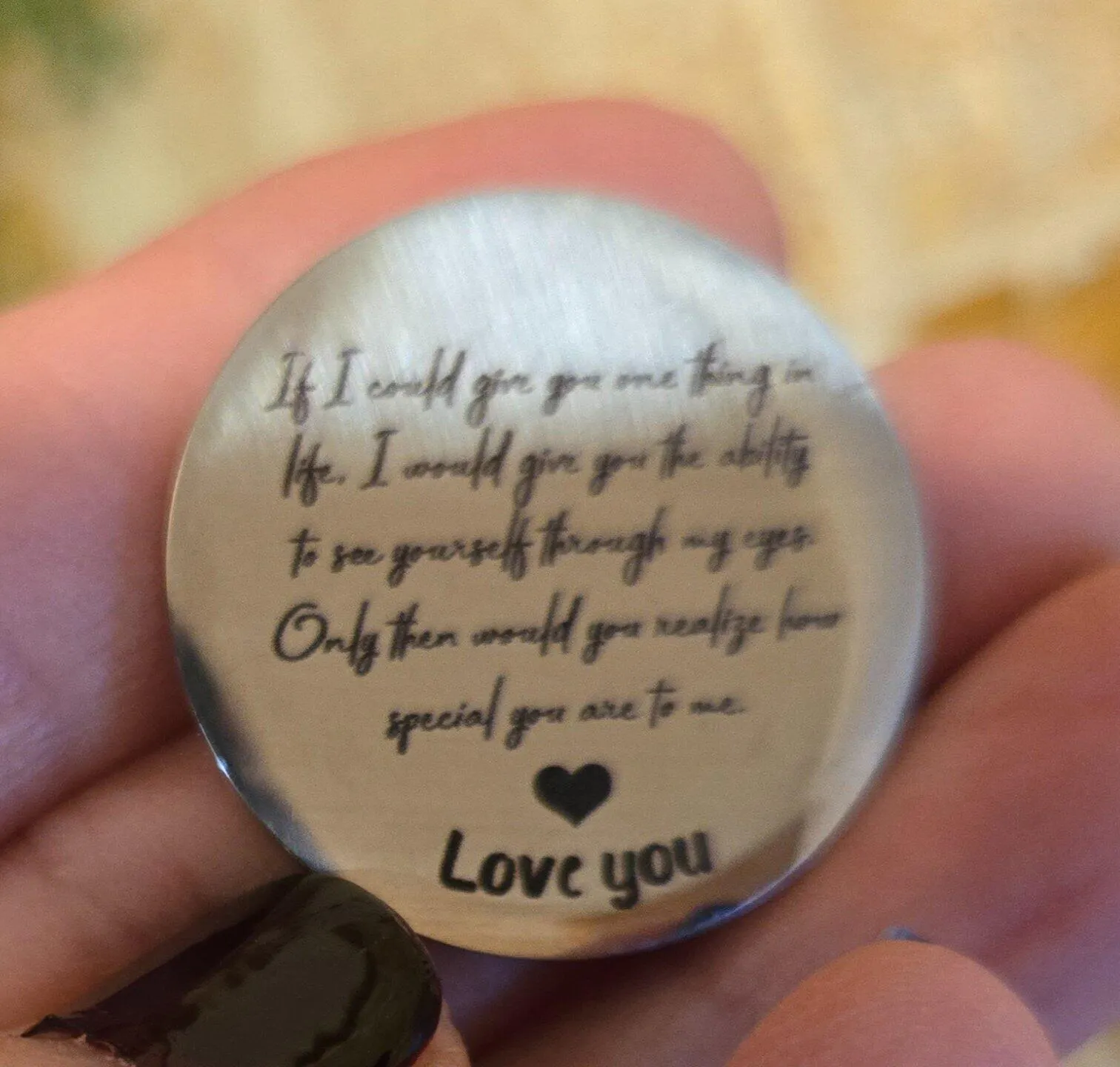 Always Choose You My Son - Personalized Custom Pocket Hug At Wrappiness ...