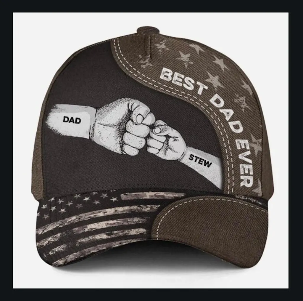 This Papa Belongs To - Personalized Custom Classic Cap – Wrappiness Gifts