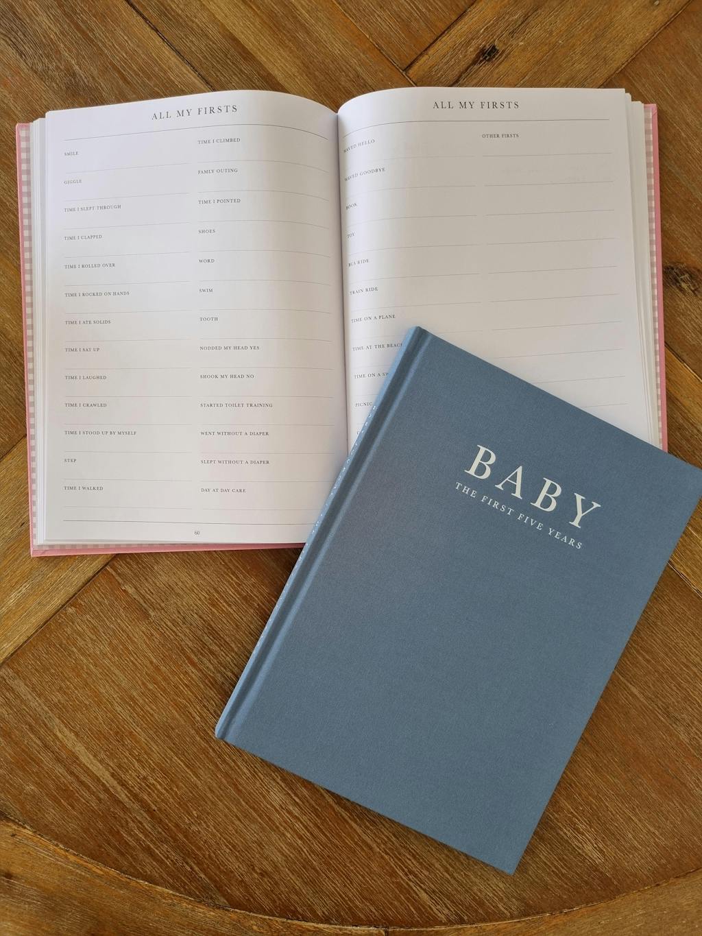 Birth To Five Years Baby Journal - Oatmeal - Write To Me AU