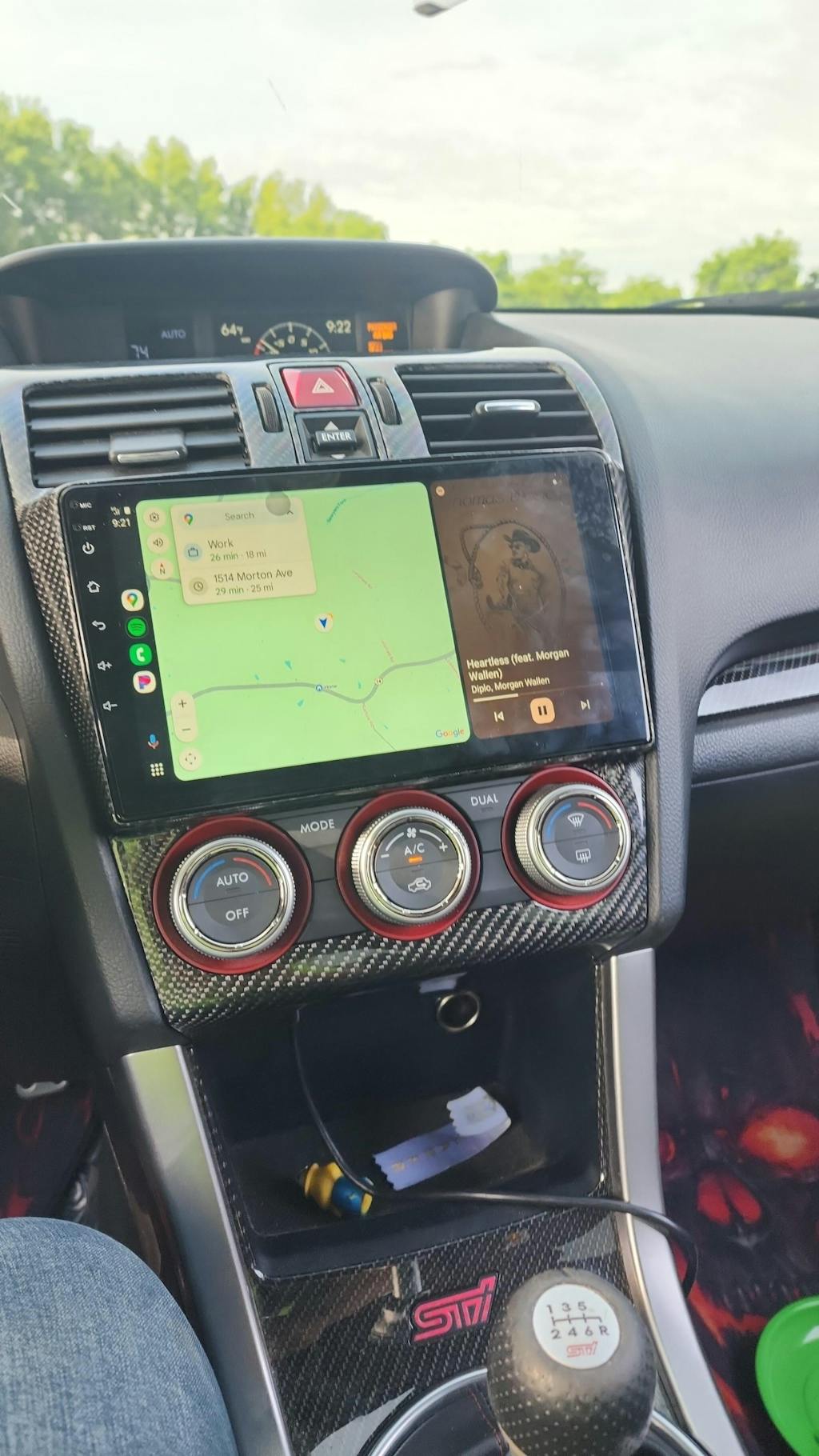 MSP Carbon Fiber IDoing Head Unit 2015-2021 WRX/STI — WRXDaily