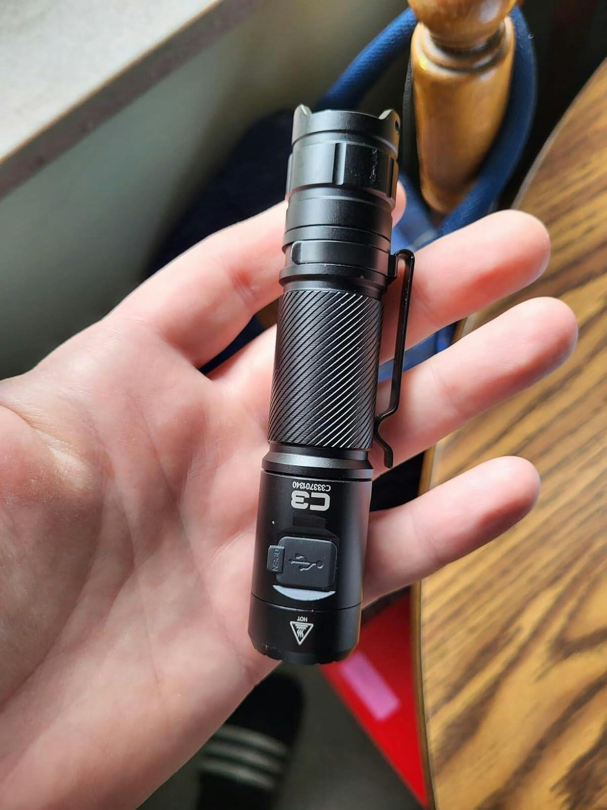 Wuben C3 1200 Lumen Flashlight - High-Quality, Compact Light under 30