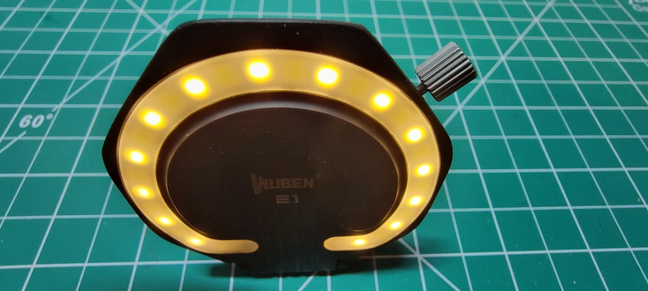 WUBEN E1 EDC Rechargeable Selfie Light Portable Ring Light