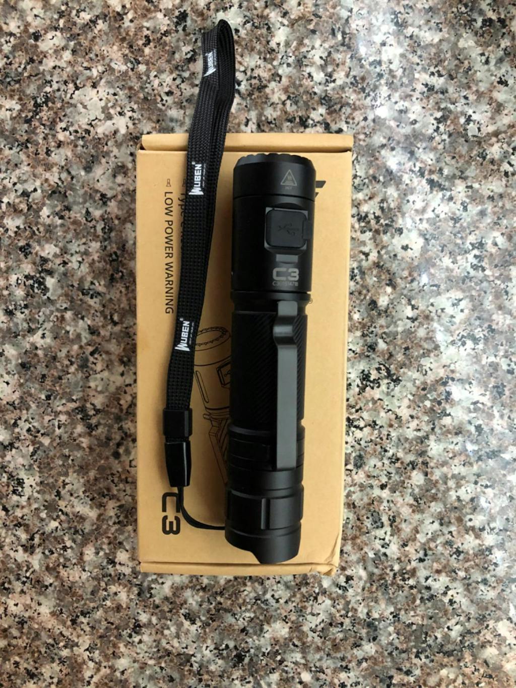 Wuben C3 1200 Lumen Flashlight - High-Quality, Compact Light under 30