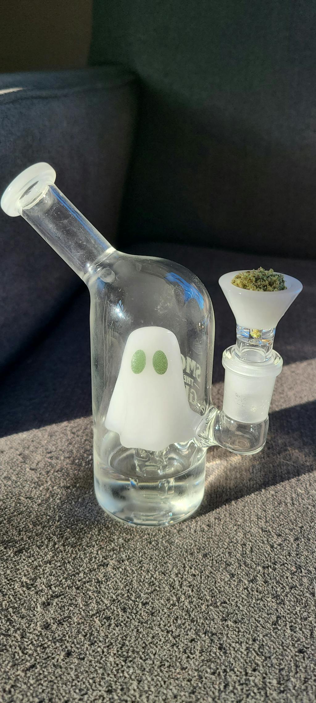 Smokey the Stoney Ghost Mini Bong | Best Bongs & Bubblers