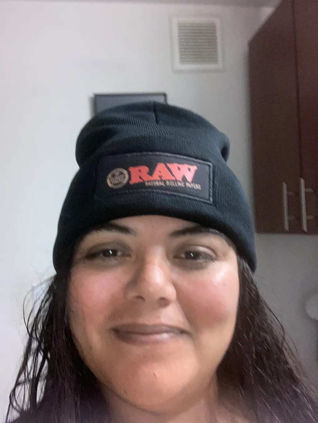 Raw Official Black Beanie | Stoner Apparel | Cannabox