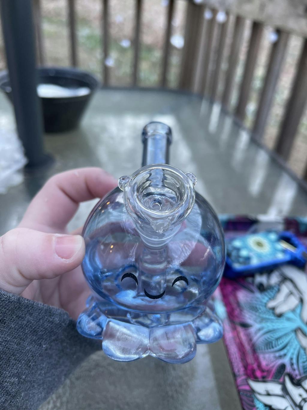 Glass Octopus Bong | Cannabox