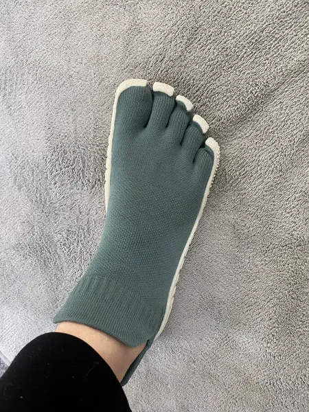Women's Outdoor Toe Shoes Fitness Training 5 Toe Shoes Knitted Elastic ...