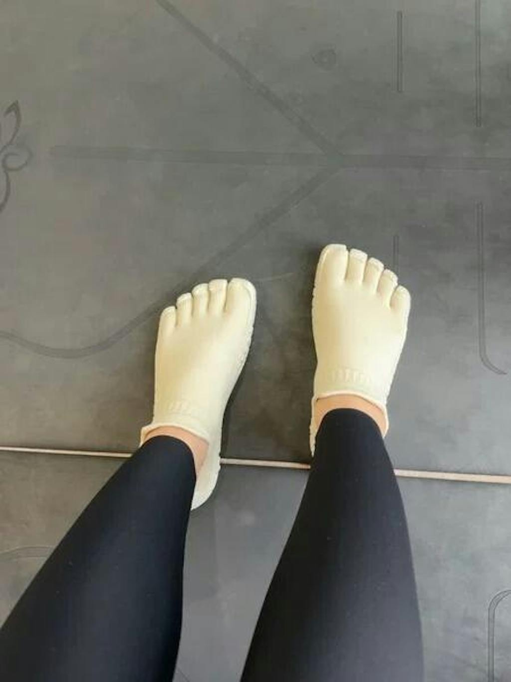 Women's Outdoor Toe Shoes Fitness Training 5 Toe Shoes Knitted Elastic ...