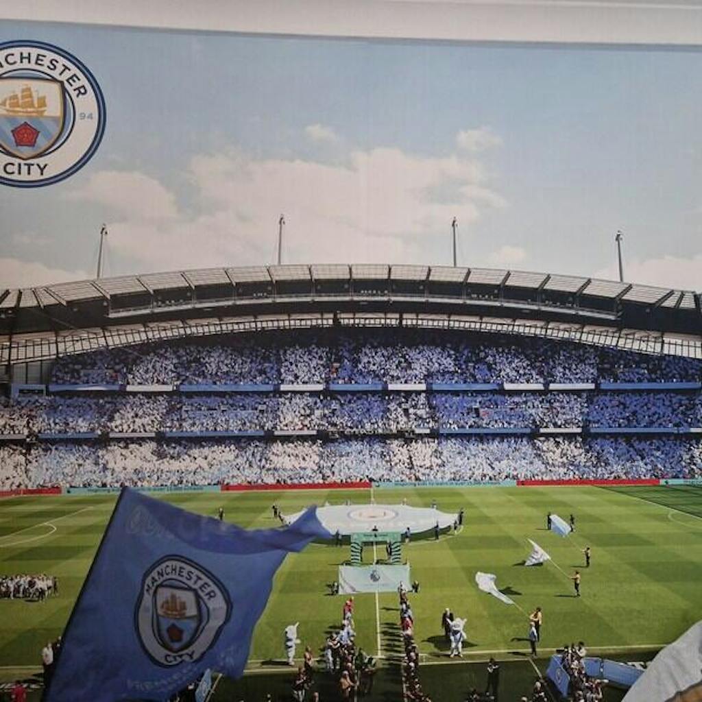 Manchester City FC Etihad Stadium Full Wall Mural – www.themed.co.uk