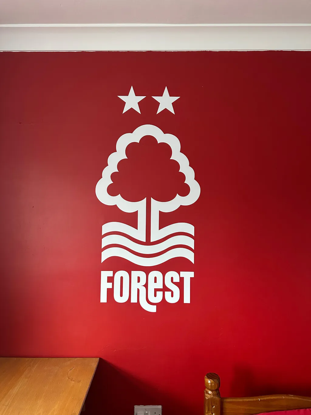 Nottingham Forest FC - Crest Wall Sticker – www.themed.co.uk