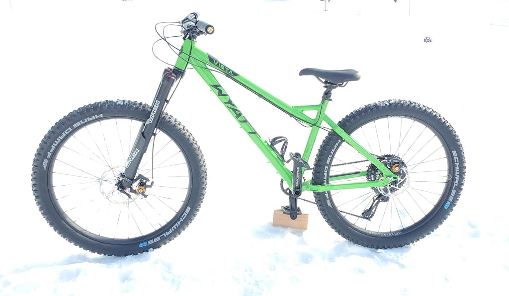 Vista | American-made Mountain Bike | Aggressive Hardtail |Wyatt Bicycles