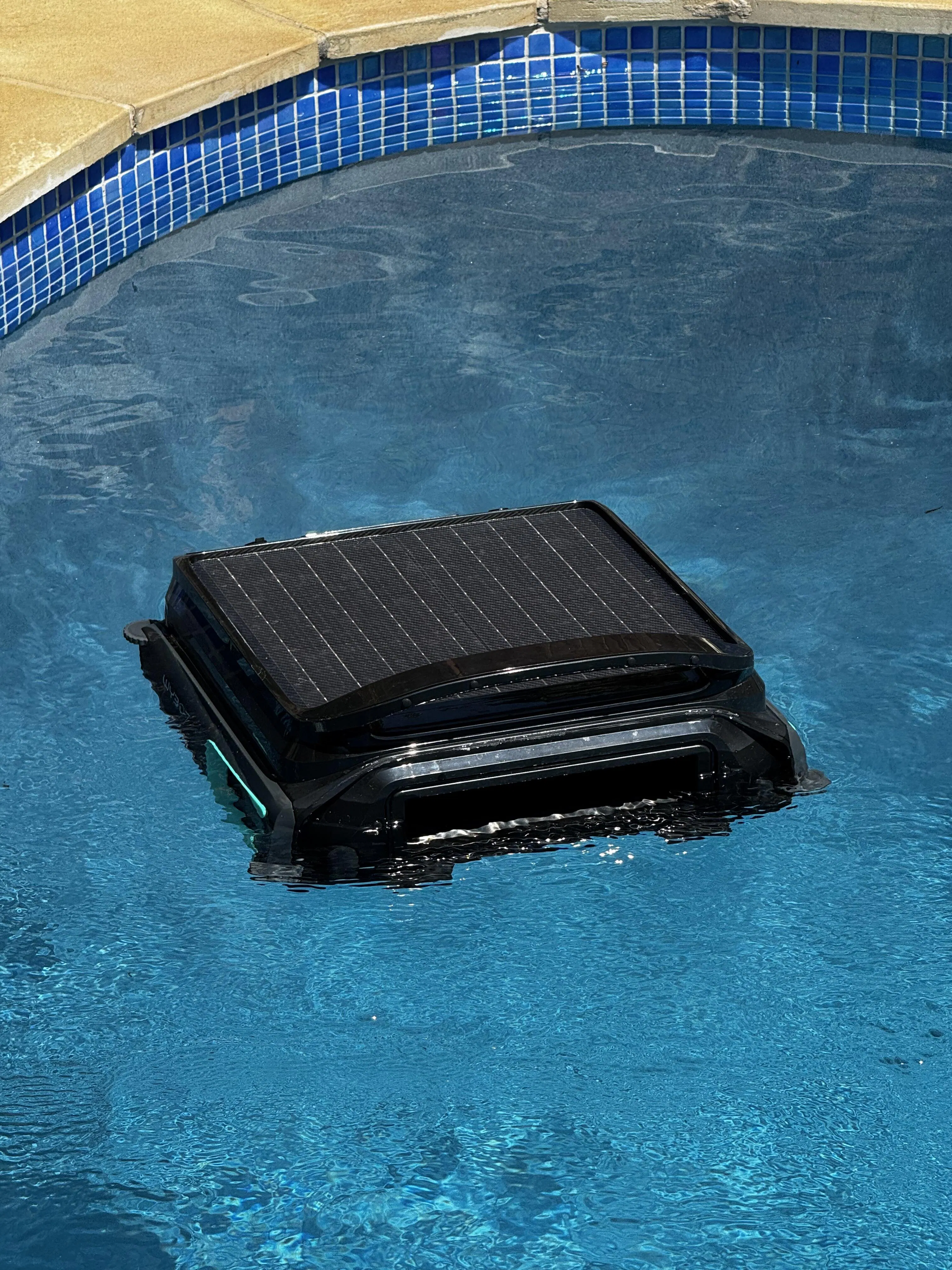 WYBOT F1 Solar Powered Robotic Pool Surface Skimmer Robot with APP ...