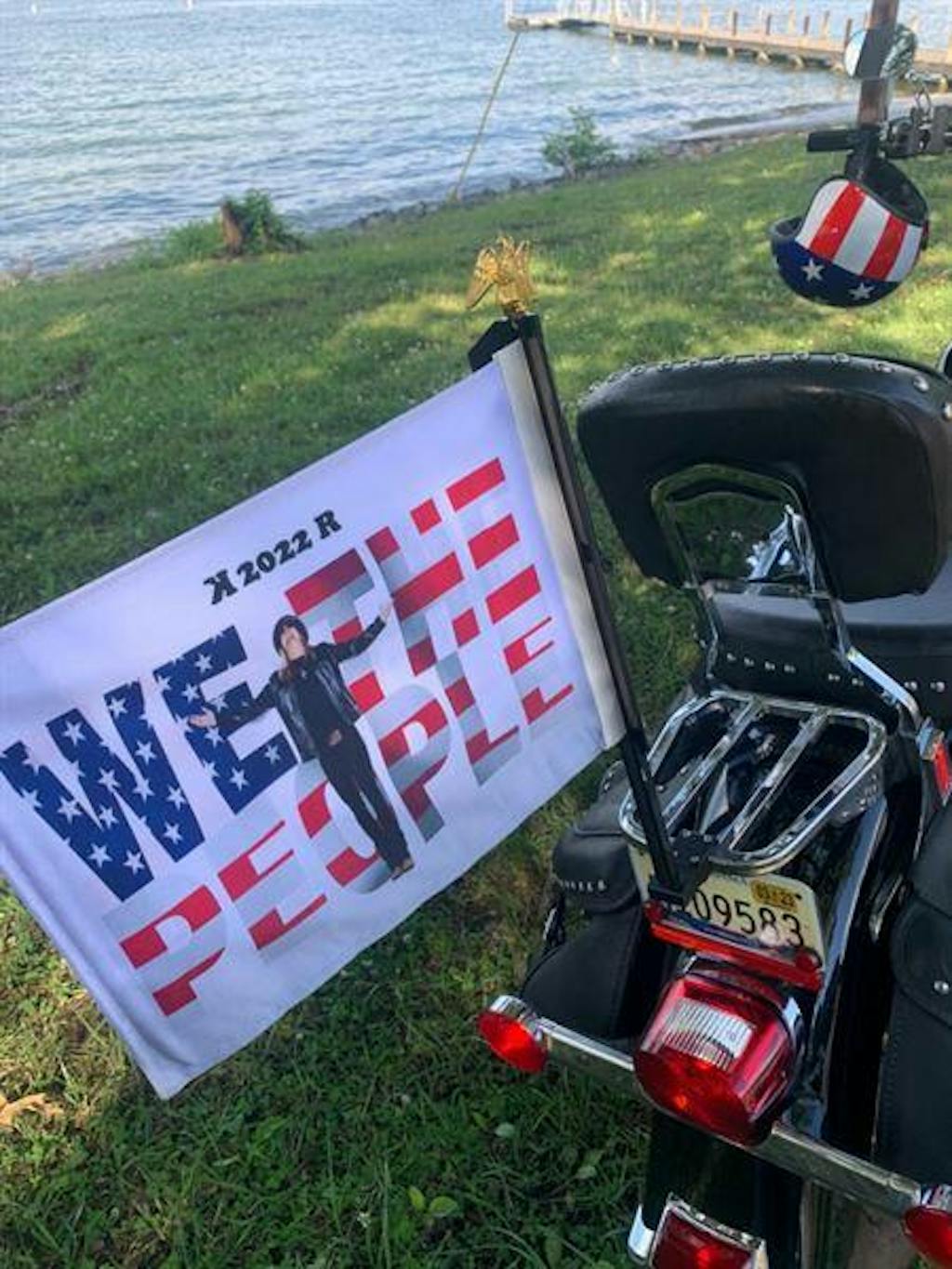 Custom Motorcycle Flag For X50 Flag Mounts - 11.5" X 15" | In Less Than A Week