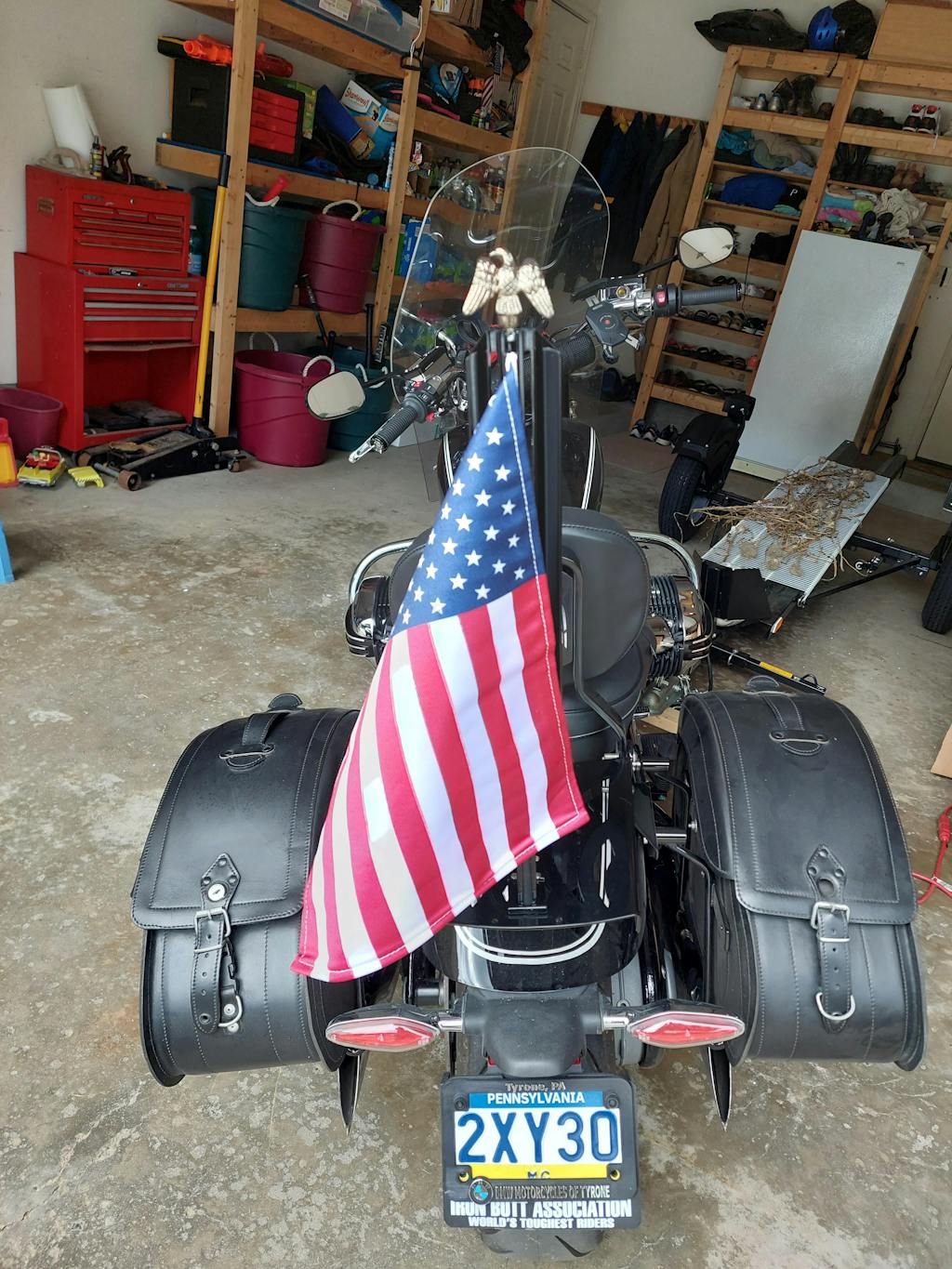 #1 Motorcycle Flag Mount, Best Quality & Service Made In USA