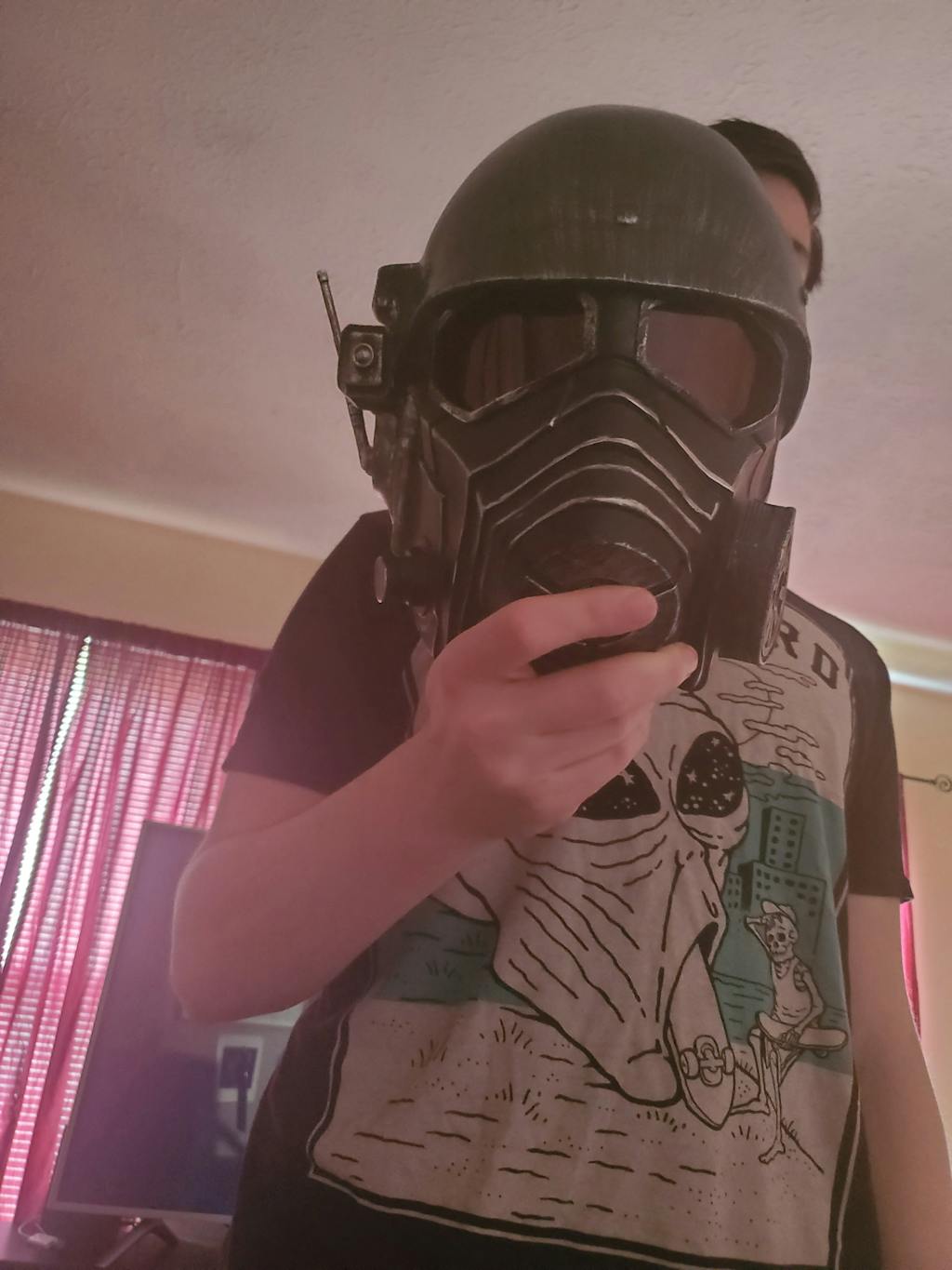 Fallout 4 NCR Veteran Ranger Riot Gear Helmet - Meilleur Par Xcoser ...