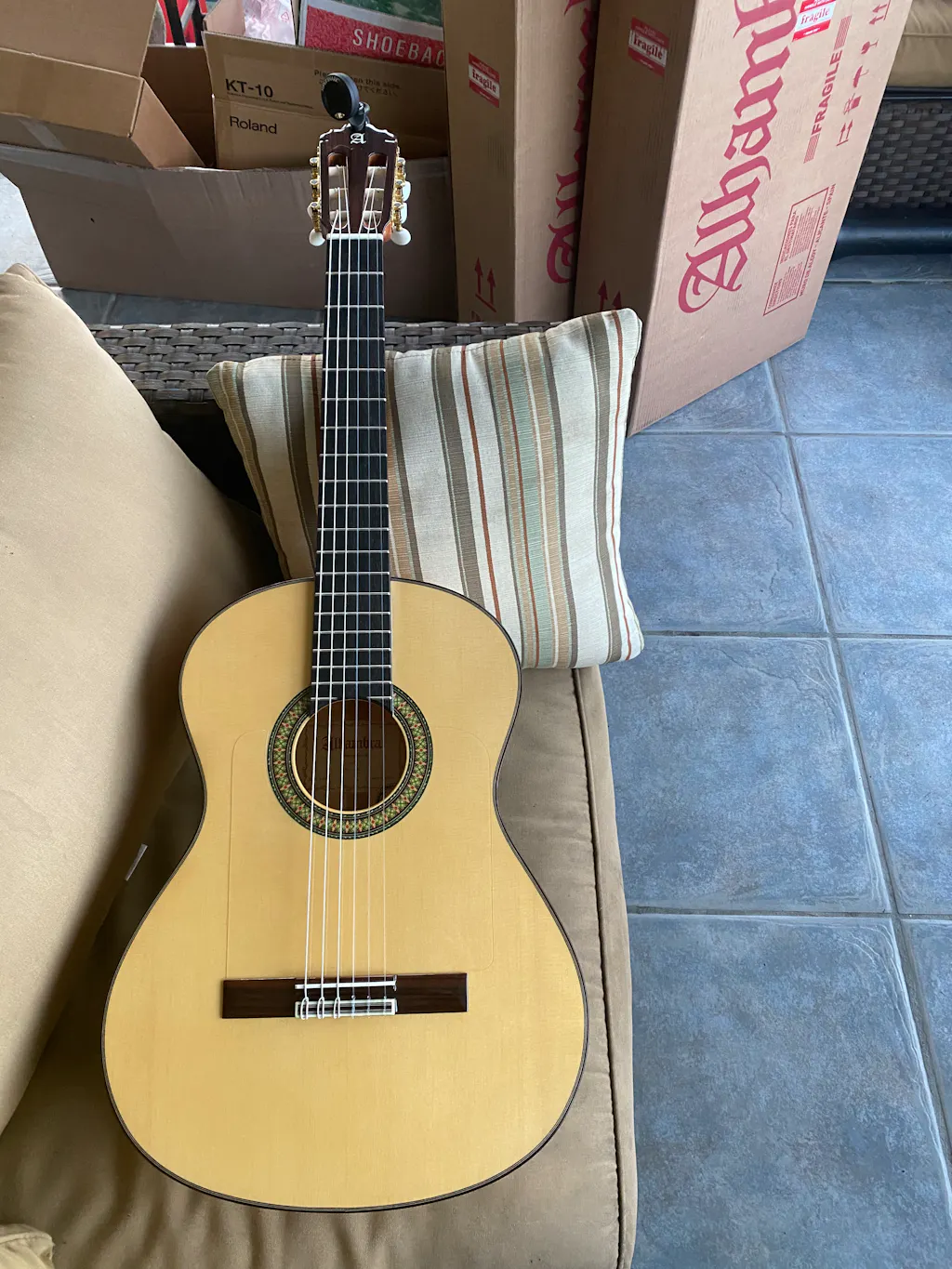 Alhambra 7FC Flamenco Guitar - Handmade in Spain