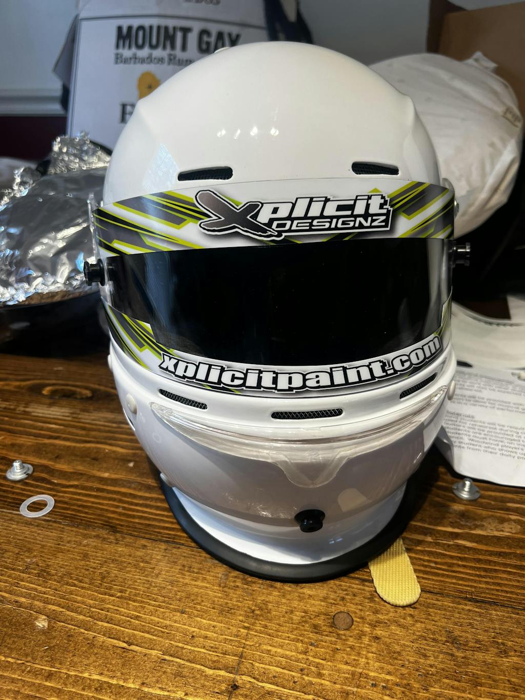 Custom Visor Decal Set – Xplicit Designz LLC