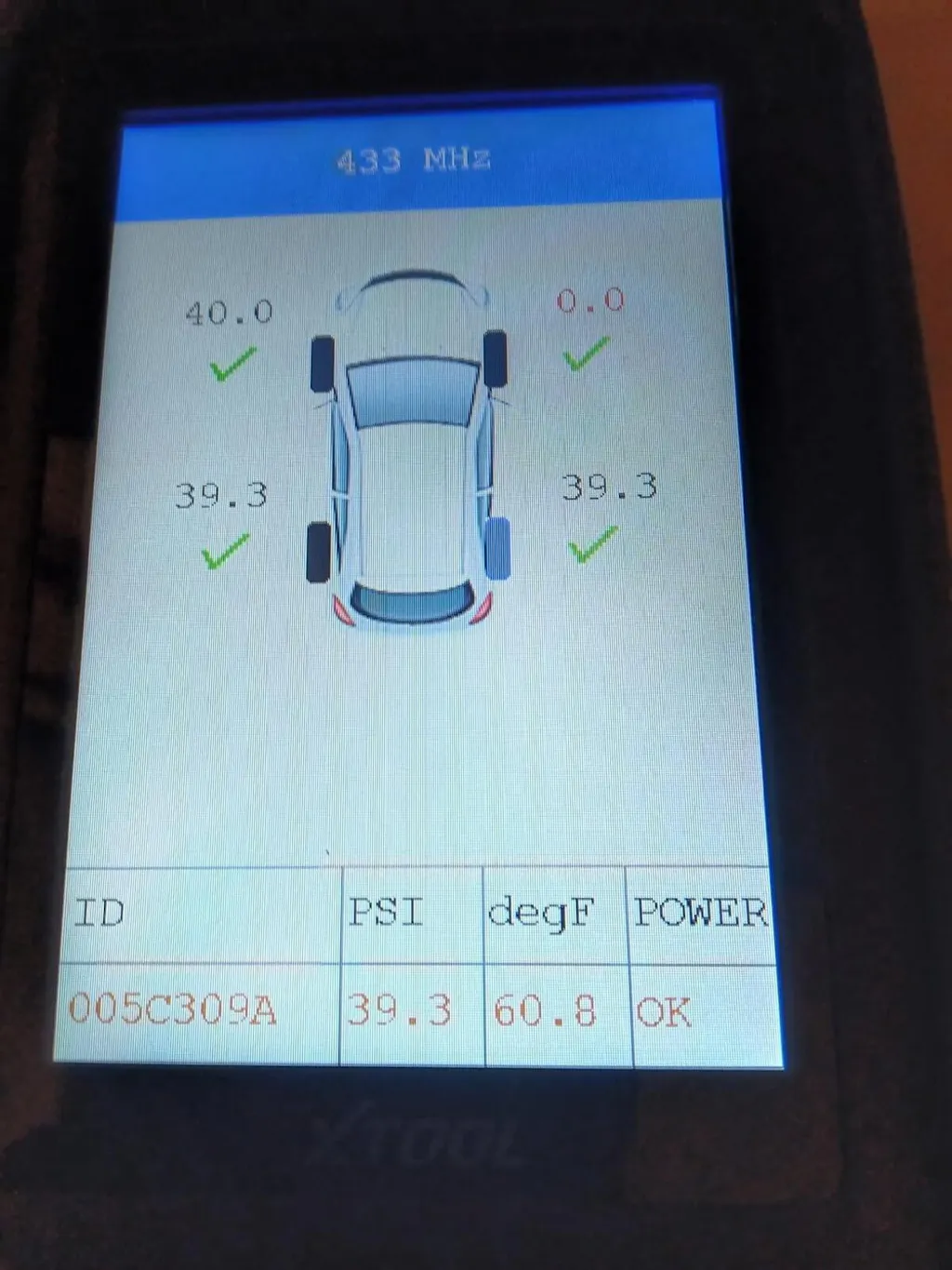 XTOOL TP150 Tire Pressure Monitoring System OBD2 TPMS Diagnostic ...