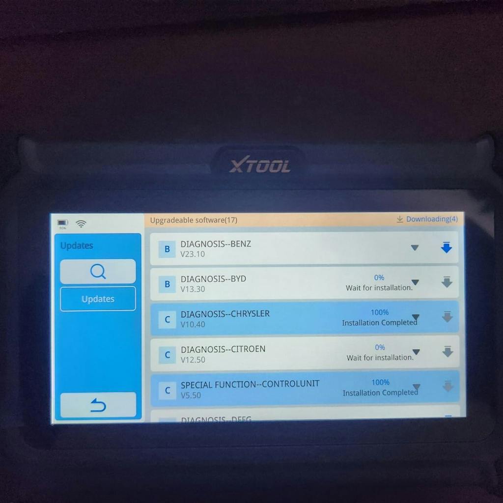 XTOOL D5S Auto Diagnostic Tool Car Code Reader – Xtool Official Car ...
