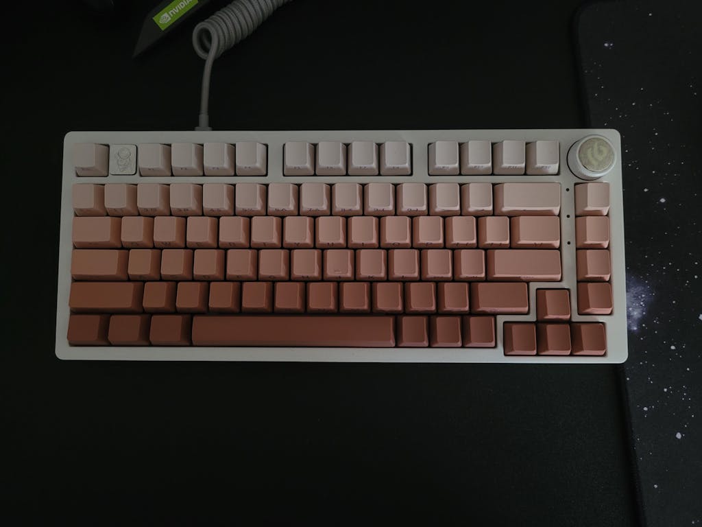 XVX Gradient Series 136-Key Side-Printed OEM Profile Keycap (7 Colors ...