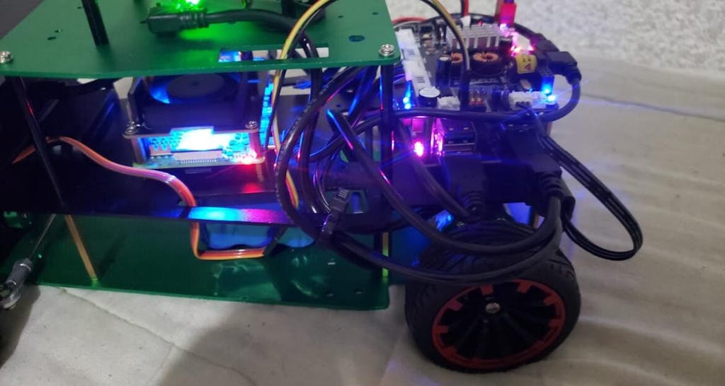 R2 ROS2 Robot with Ackermann structure for Nvidia Jetson Raspebrry Pi