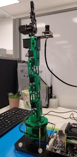 6DOF Raspebrry Pi Robotic Arm with and HD Camera Python programming