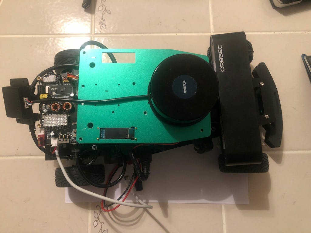 ROSMASTER R2 Ackermann Car with ROS2 for Nvidia Jetson Raspebrry Pi