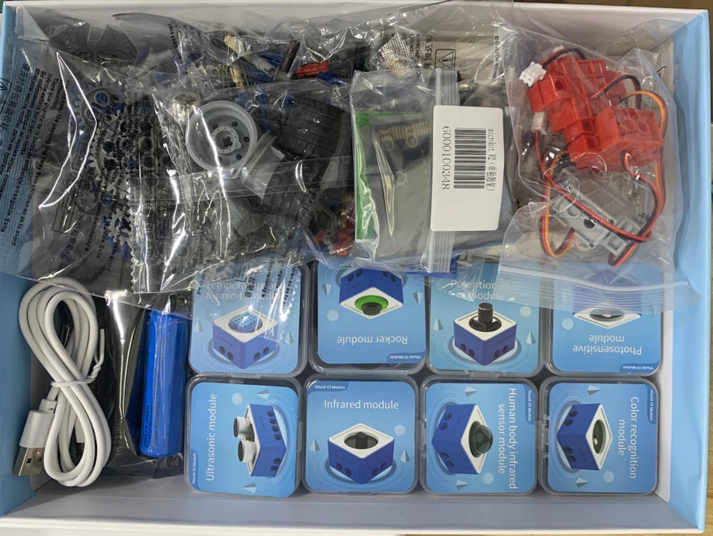 Yahboom 16 in 1 Superkit Programmable LEGO Building Kit for micro:bit