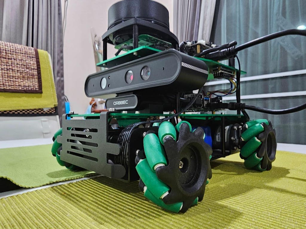 ROSMASTER X3 ROS2 Robot Car with Mecanum Wheel for Jetson/RaspberryPi