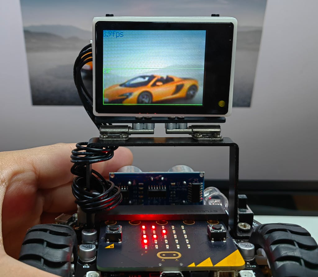 Yahboom Tiny:bit Pro AI Visual Robot Car with K210 Visual Module