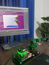 6DOF RaspebrryPi Robotic Arm with HD Camera Use ROS Python Programming