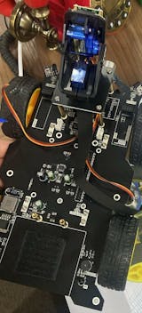 Raspbot AI Vision 4WD Car For RPi 5 With FPV Camera Use Python3 OpenCV