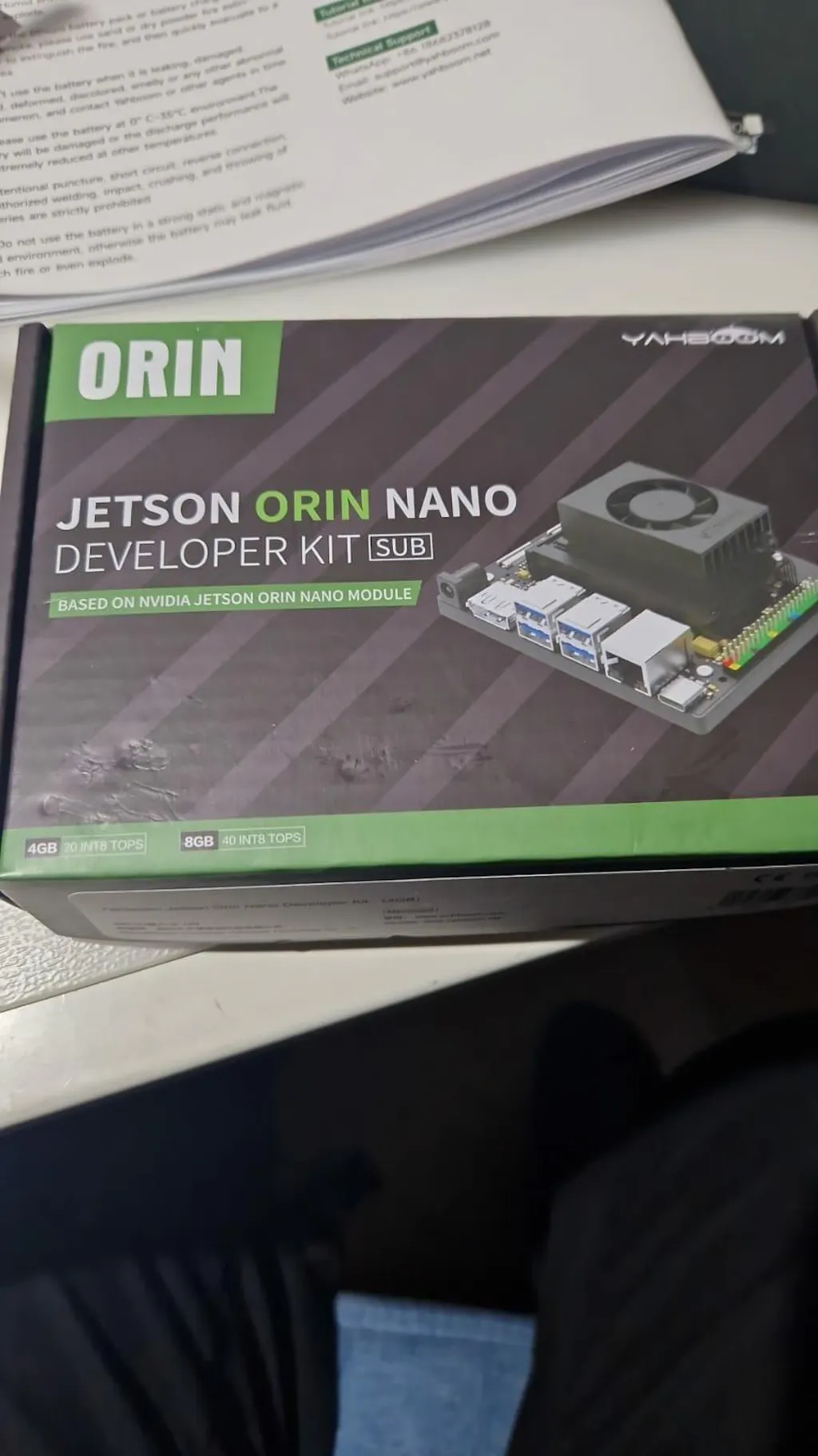 NVIDIA Jetson Orin NANO for Artificial Intelligence Industrial Project