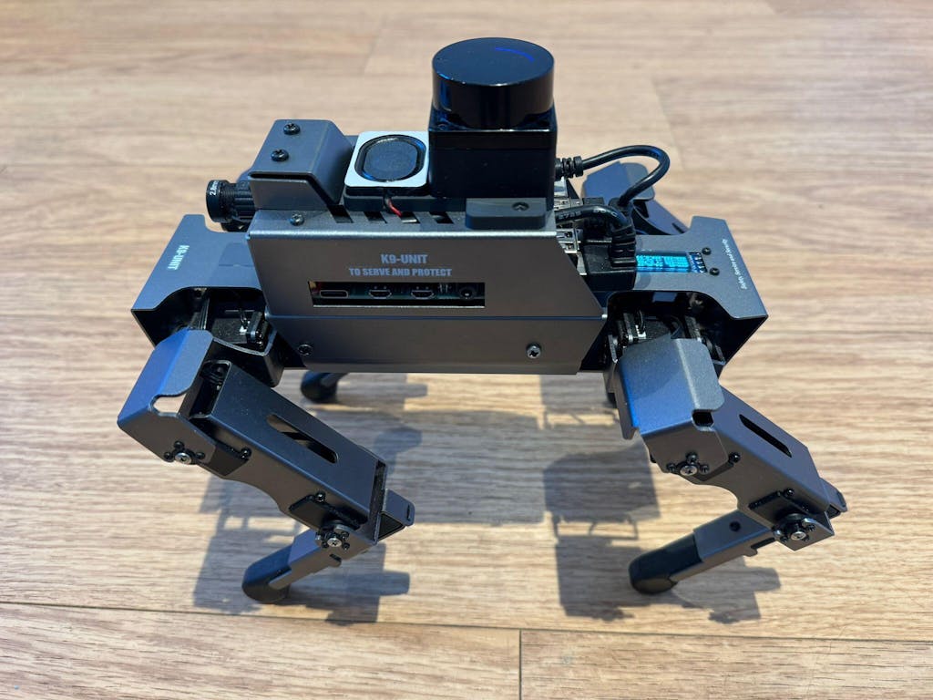 12DOF Raspberry Pi Robot Dog With ROS2-HUMBLE System Python3