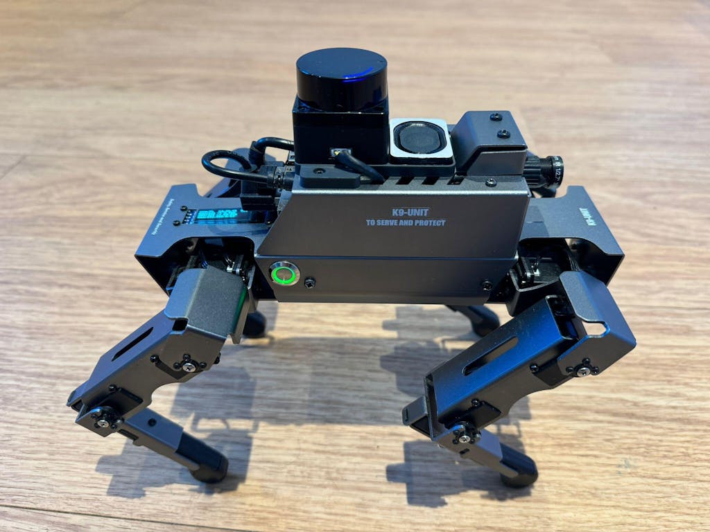 12DOF Raspberry Pi Robot Dog With ROS2-HUMBLE System Python3