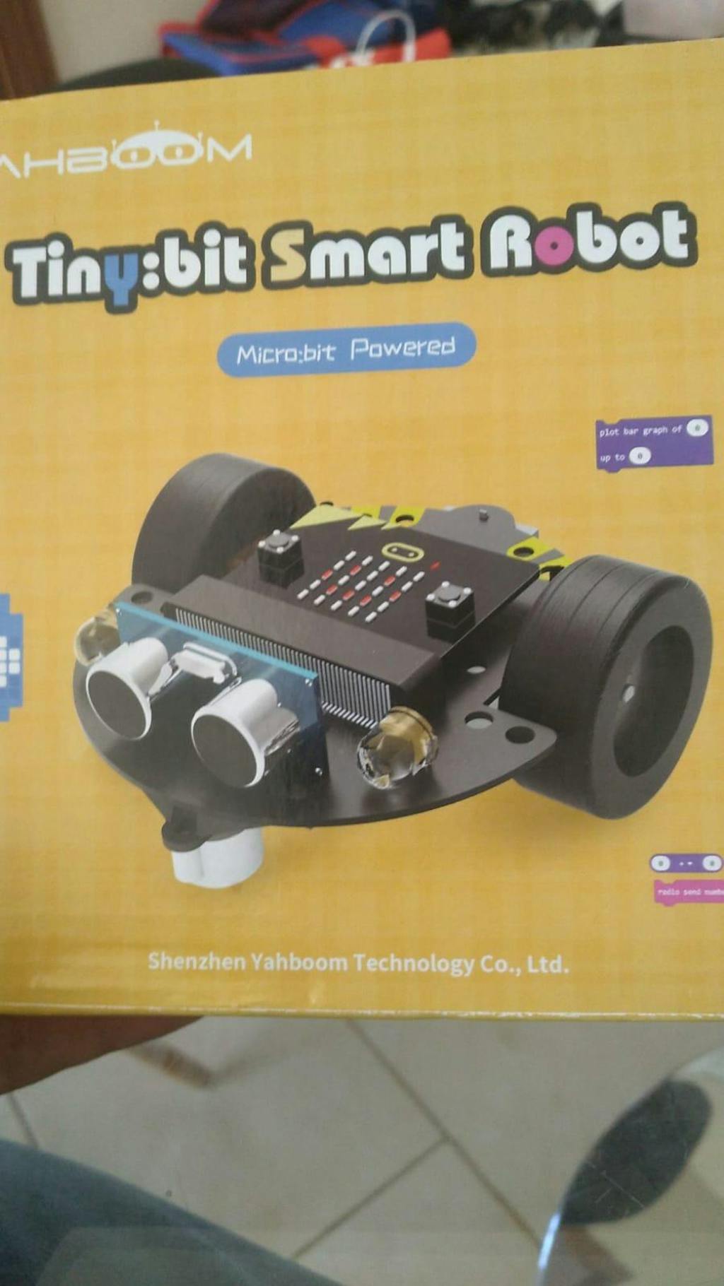 Yahboom Microbit Robot Car Kit Programmable Toys MakeCode Programming