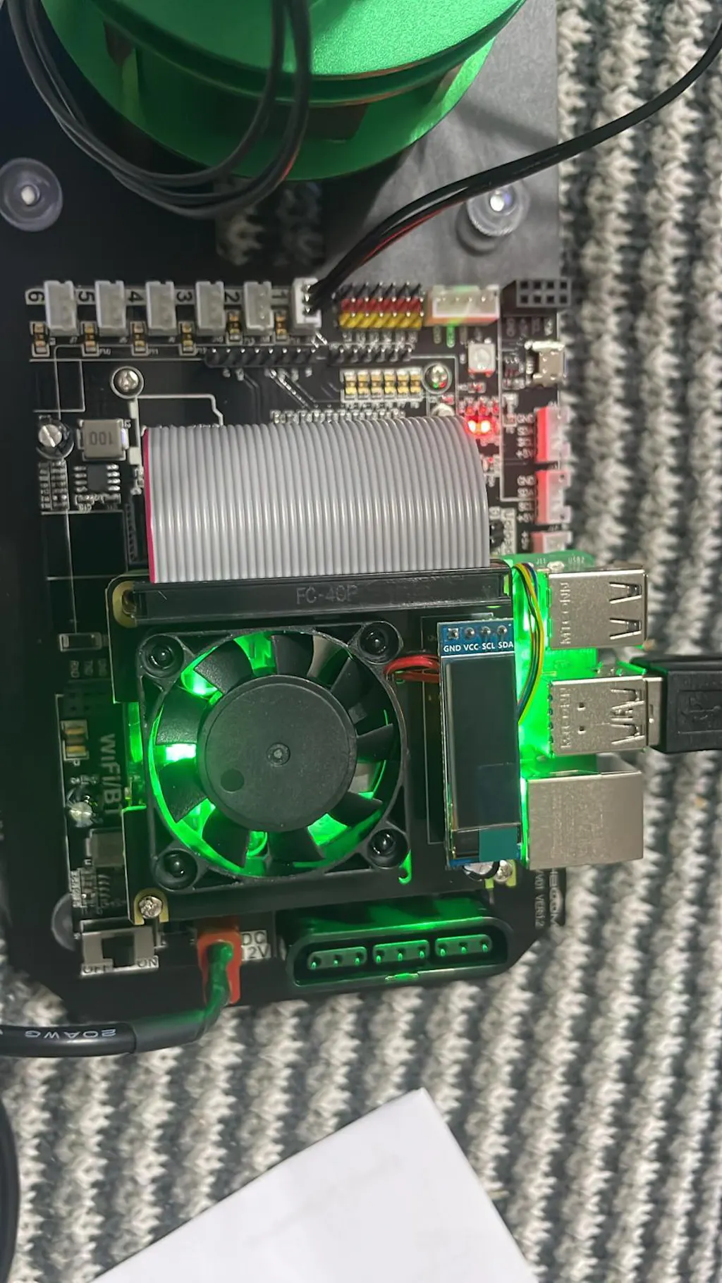 6DOF RaspebrryPi Robotic Arm with HD Camera Use ROS Python Programming