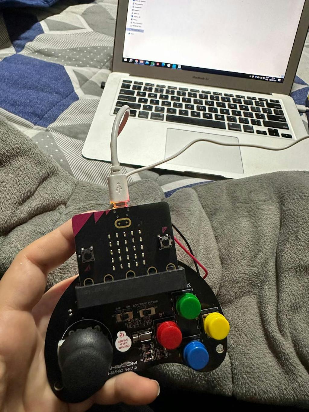 Yahboom Microbit Handle With Rocker And Button For Micro:bit V2/1.5