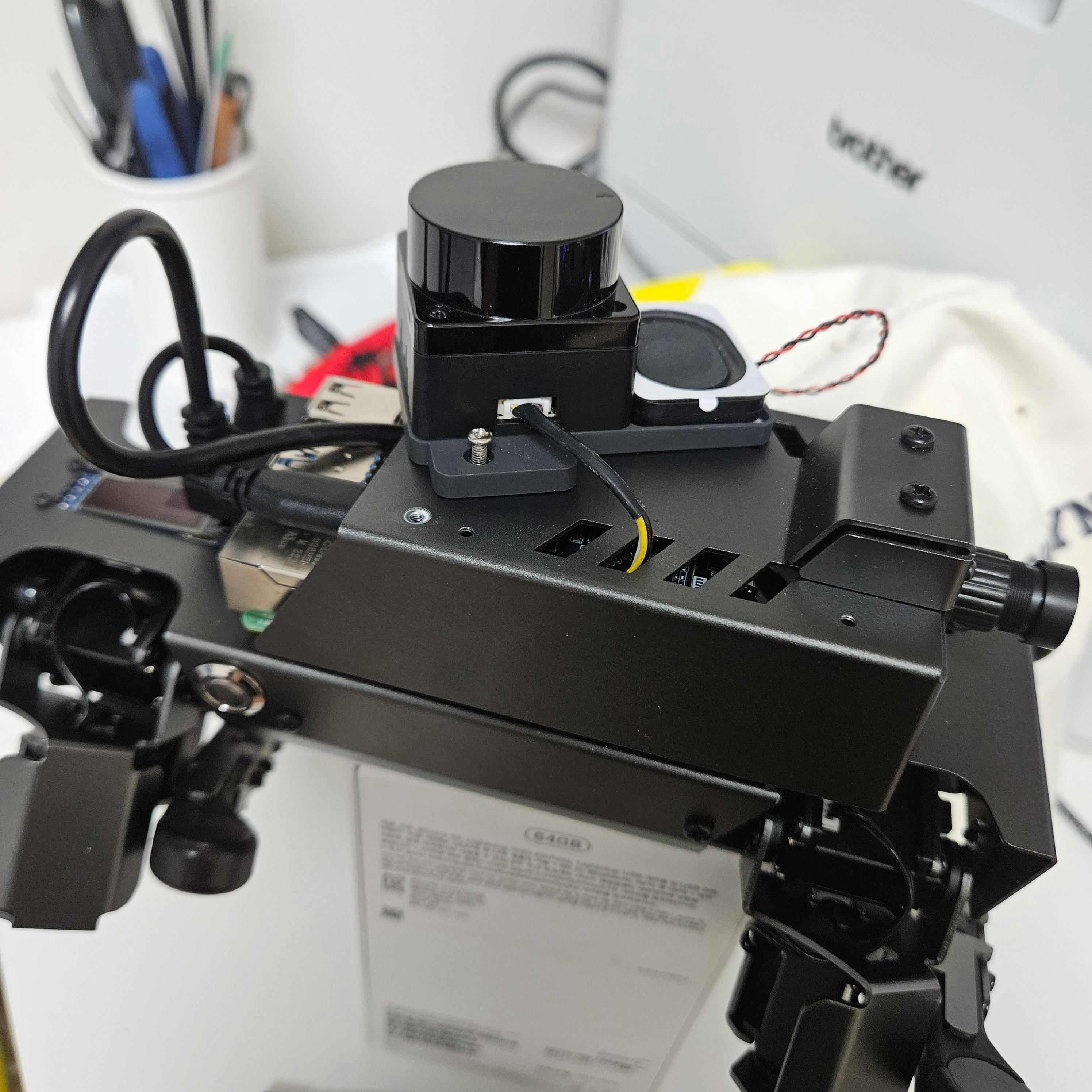 12DOF Raspberry Pi Robot Dog With ROS2-HUMBLE System Python3