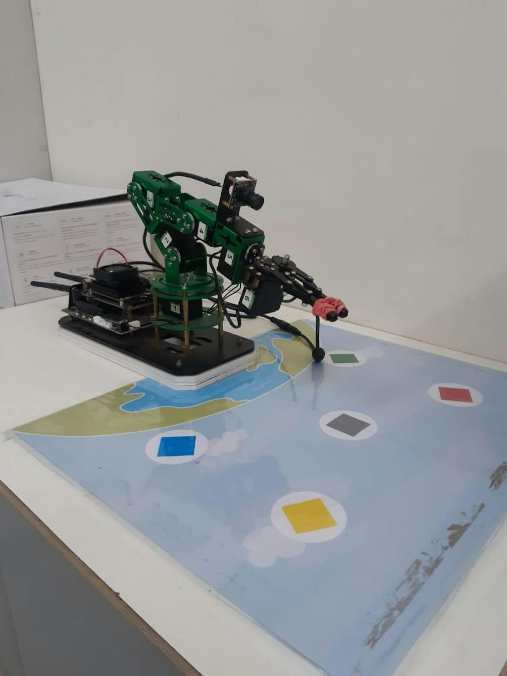 6DOF AI Visual Robotic Arm ROS Educational Robot for JETSON NANO 4GB