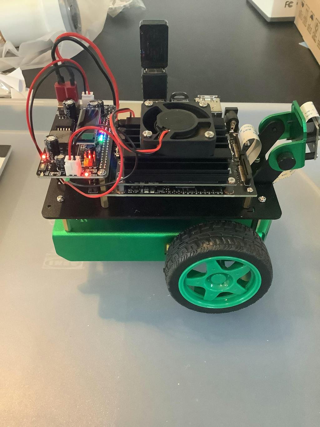 Jetbot MINI AI Vision Robot Car Kit for NVIDIA Jetson Nano 4GB