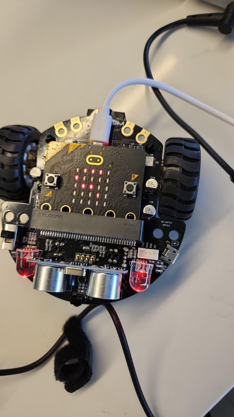 Yahboom Microbit Robot Car Kit Programmable Toys MakeCode Programming